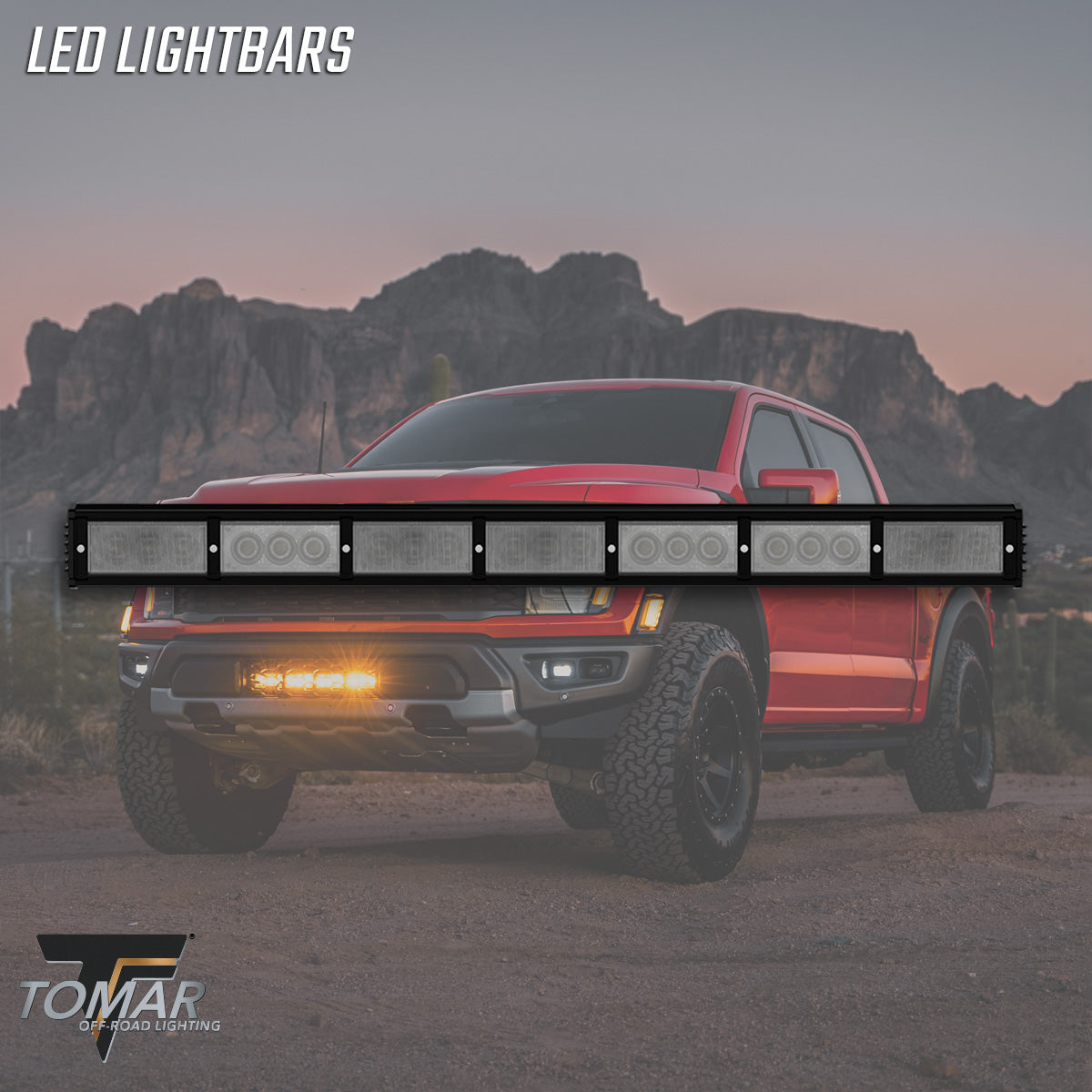 Off Road LED Light Bars TOMAR Off Road
