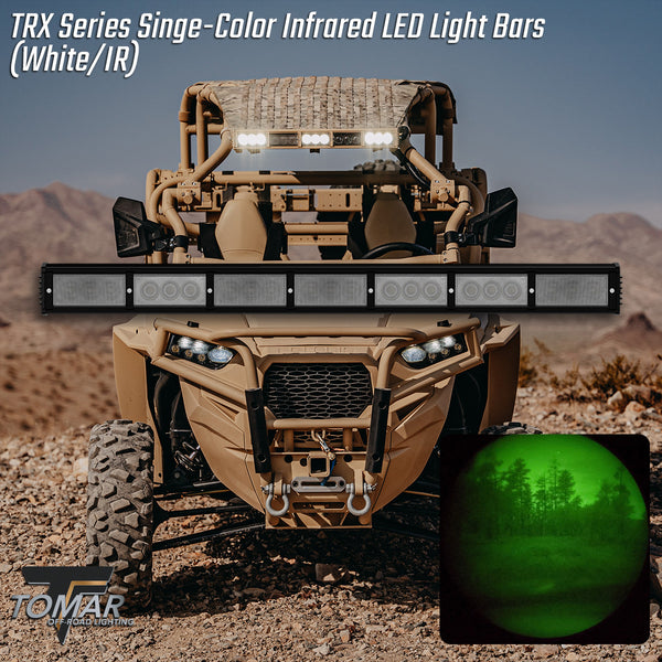 TRX Series Single Color Infrared LED Light Bars (White/IR) – TOMAR Off-Road