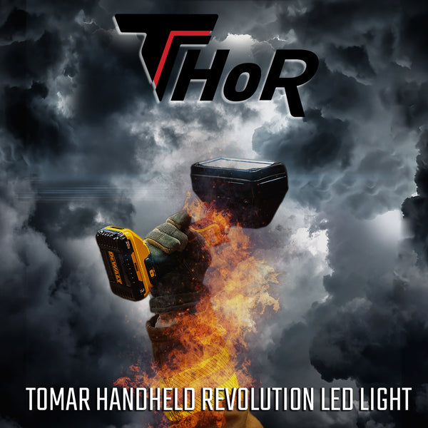 THoR Handheld High Output LED Light by TOMAR – TOMAR Off-Road