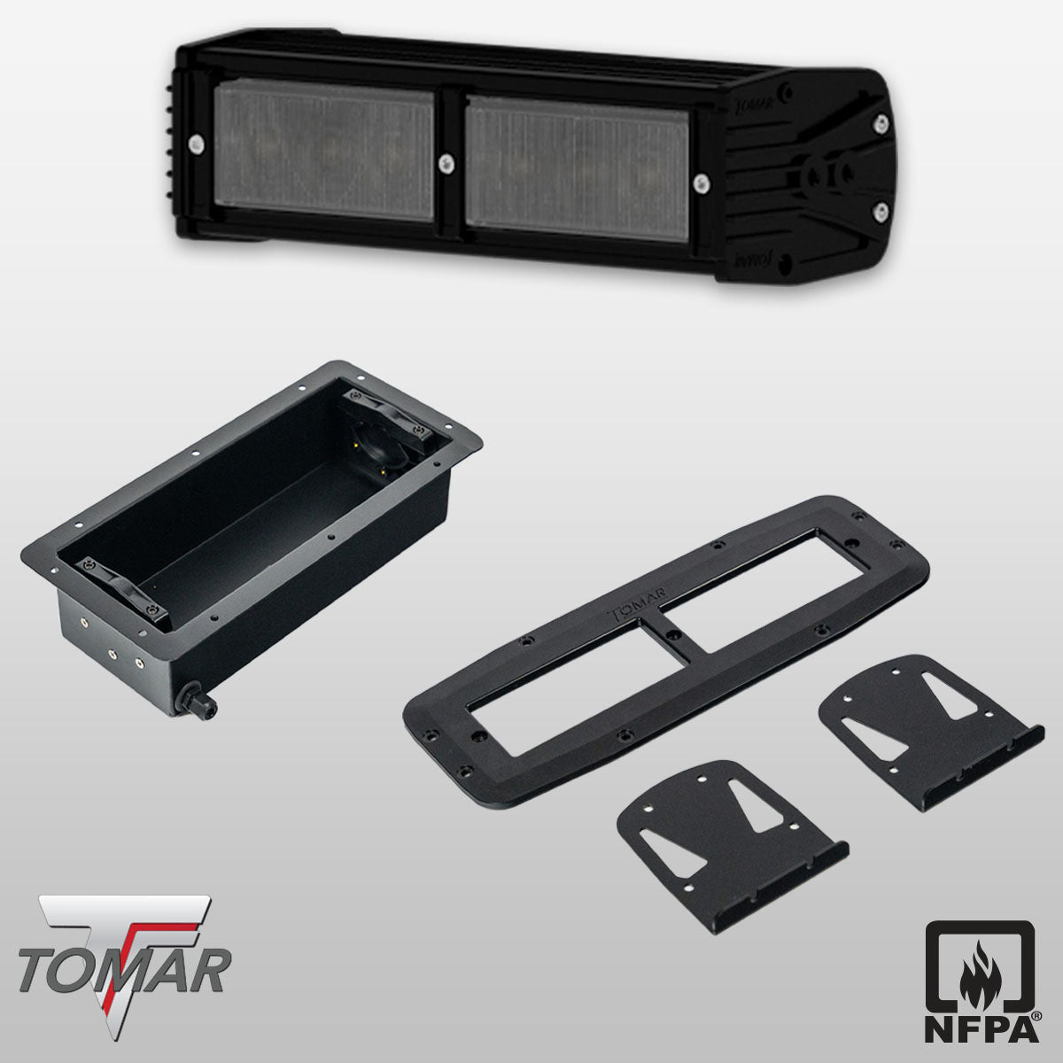 10" TRX Series Recessed LED Light – TOMAR Off Road